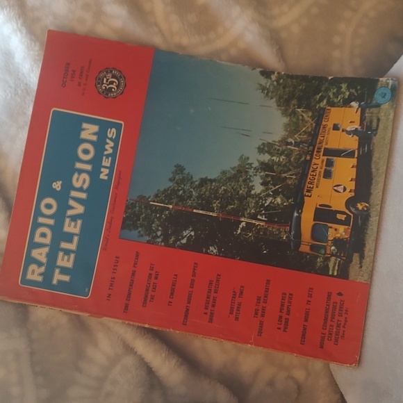 Other | Vintage Radio Television News Magazine October 1954 | Poshmark